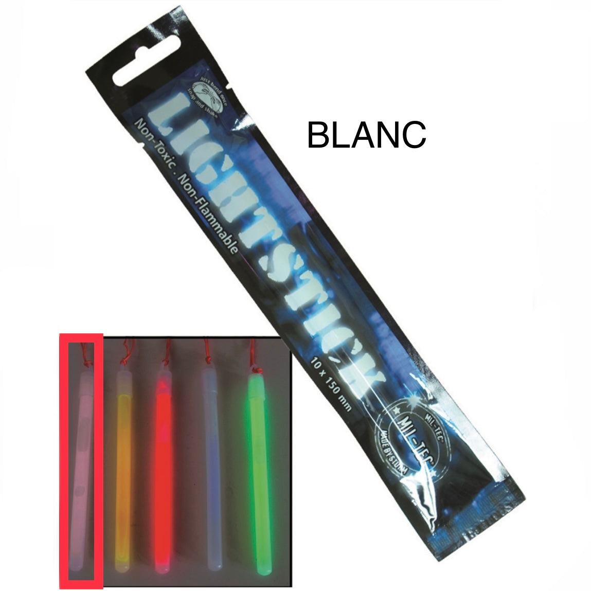 Cyalume (light stick) 15cm WHITE – Tactical Shop Switzerland